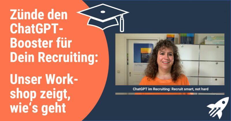 ChatGPT Training für Dein Recruiting 🤖: Individuelle Live Session
